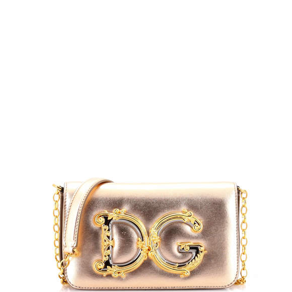 Dolce & Gabbana | Bags | Dolce Gabbana Mini Dg Girls Flap Bag ...